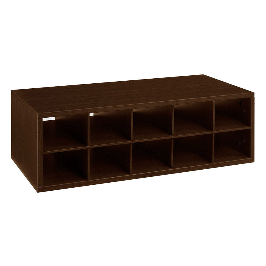 Double Hang Big O-Box Cubby Unit - Chocolate Pear – Organize-It
