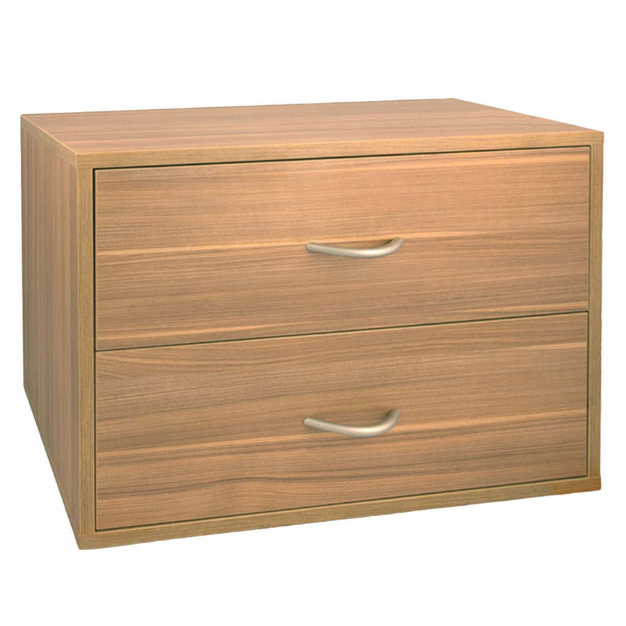 freedomRail Two-Drawer Big O-Box - Cypress Live – Organize-It