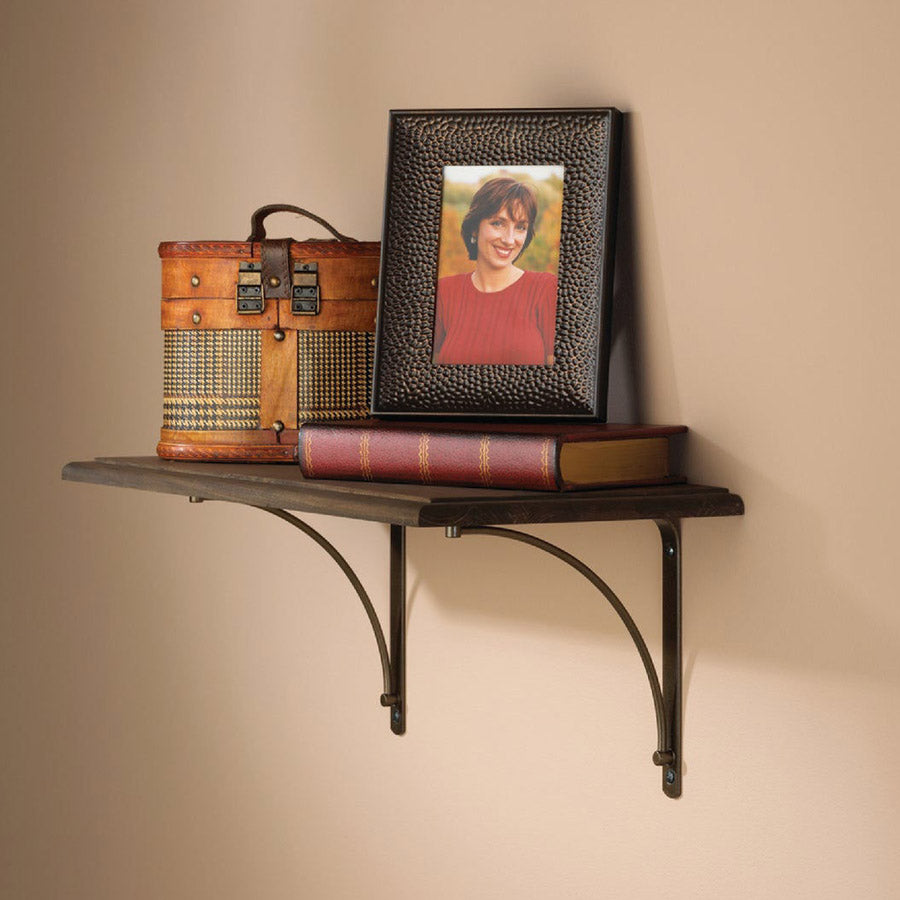 Manchester Decorative Metal Shelf Bracket - 8 Inch – Organize-It