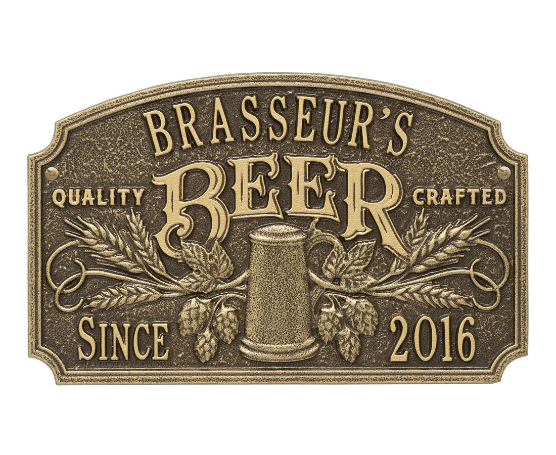 Arch Personalized Beer Sign – Organize-It