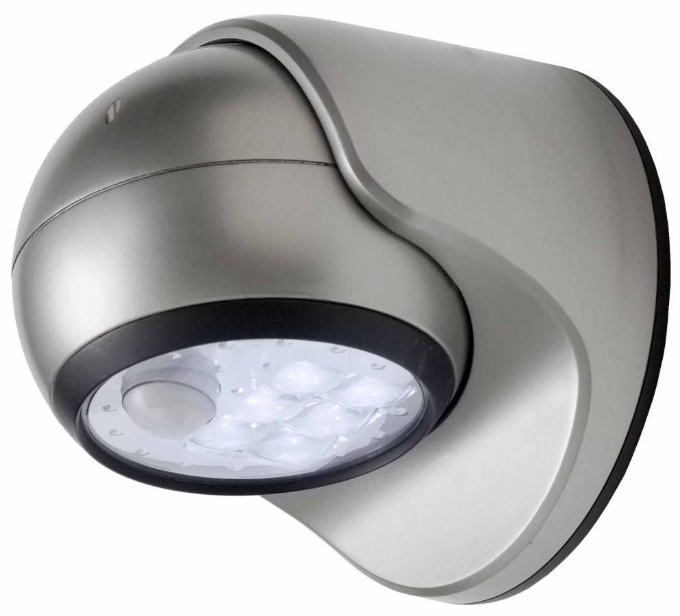 Wireless LED Porch Light - Silver – Organize-It