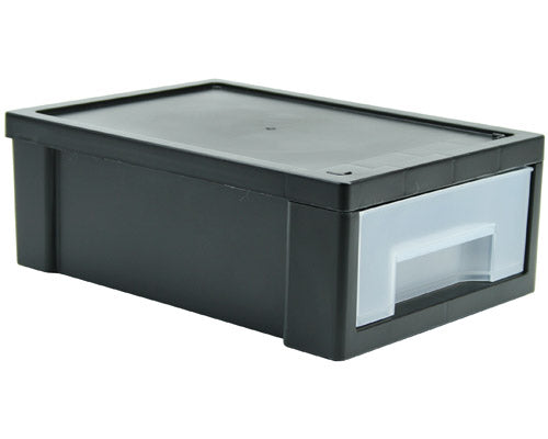 Small Stacking Storage Drawer - Black – Organize-It