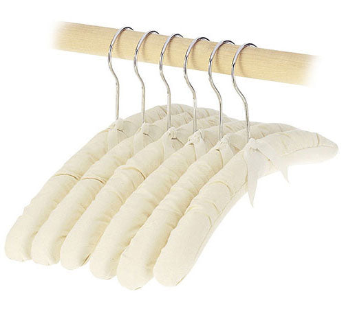 Padded Canvas Clothing Hangers – Organize-It