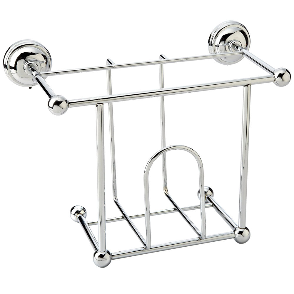 Chrome Magazine Rack – Organize-It