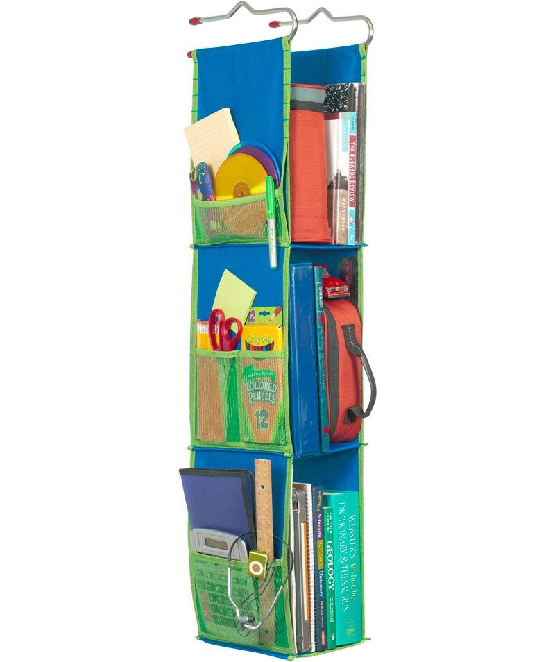 Hanging Locker Organizer - Blue – Organize-It