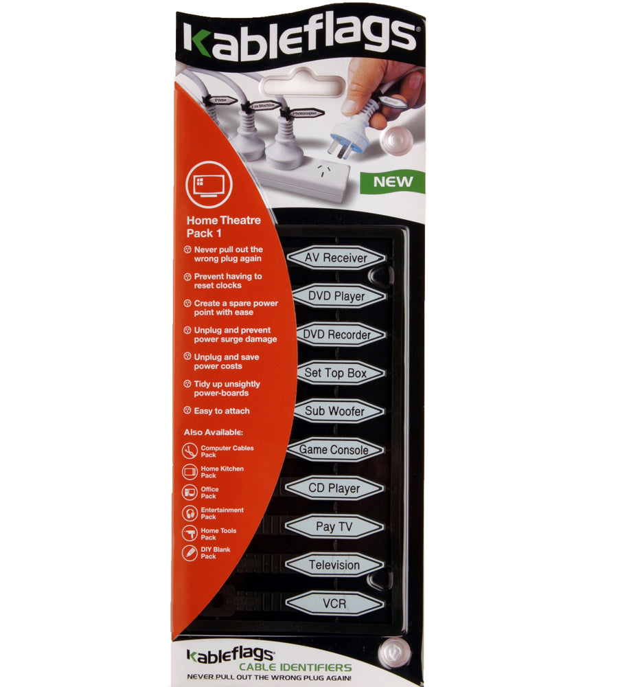 Kable Flags Cord Organizers – Organize-It