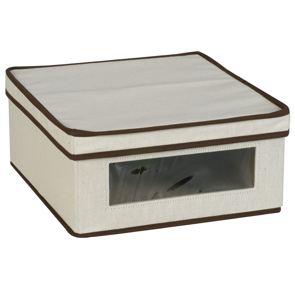 Small Canvas Vision Clothing Box - Cream – Organize-It
