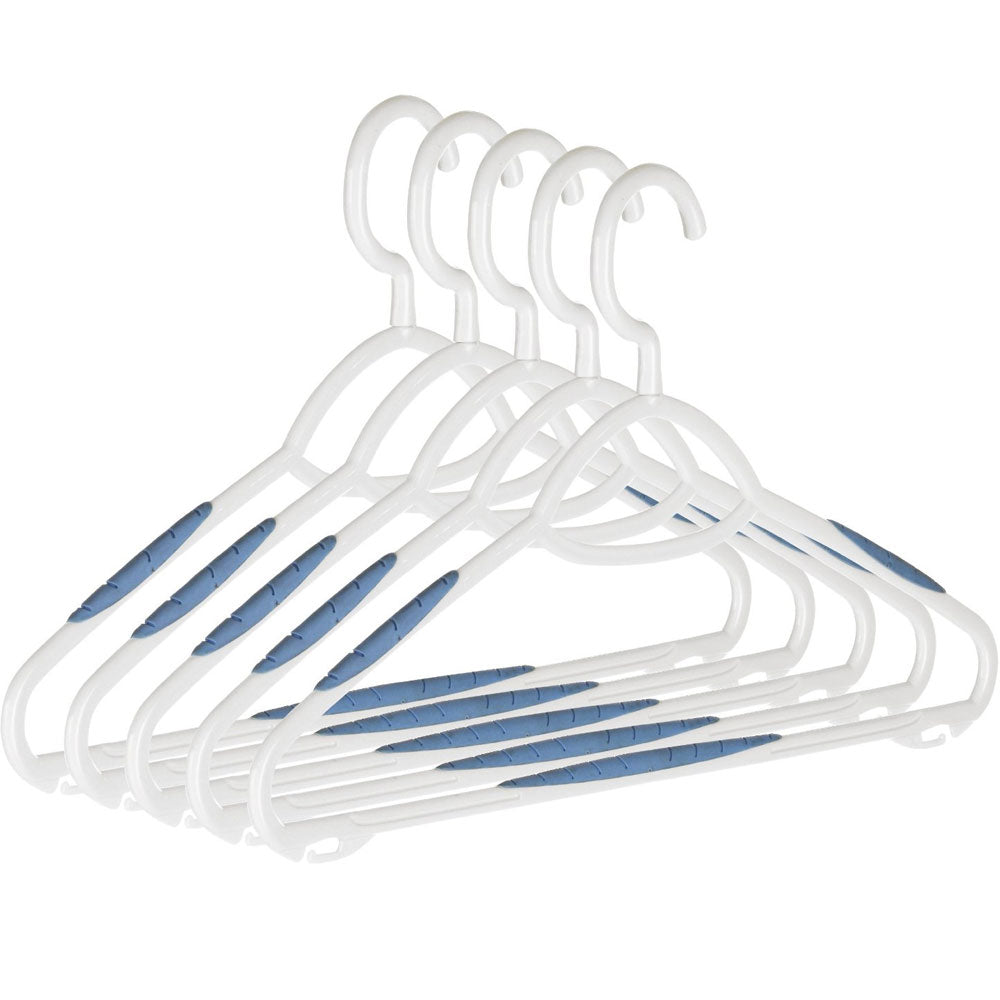 Sure-Grip Plastic Clothing Hangers – Organize-It